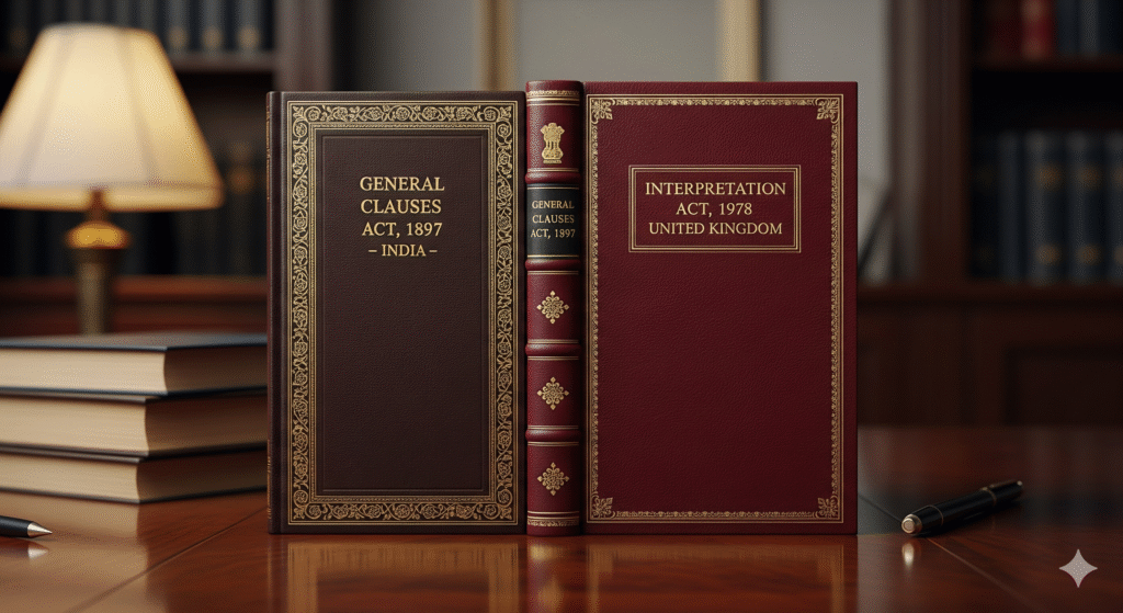 A Comparative Legal Analysis of the General Clauses Act, 1897 (India ...