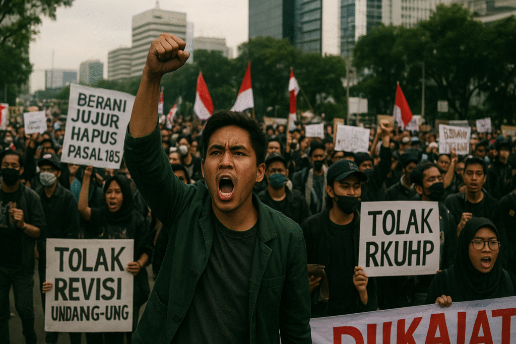 17+8 Movement and Widespread Demonstration in Indonesia: Challenges to ...