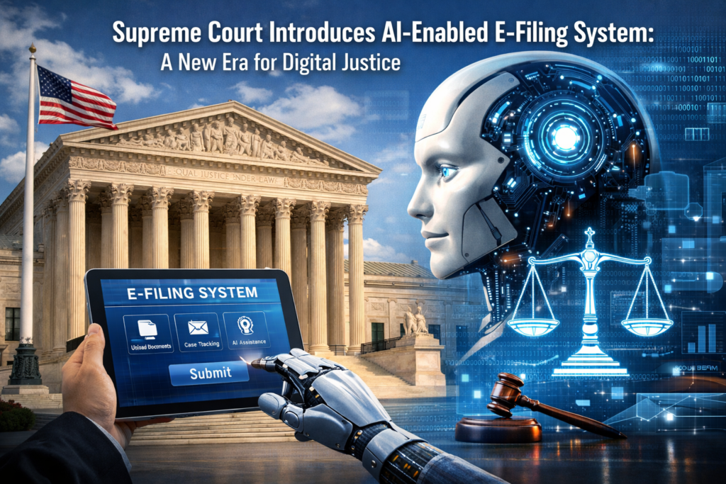 Supreme Court Introduces AI-Enabled E-Filing System: A New Era for ...