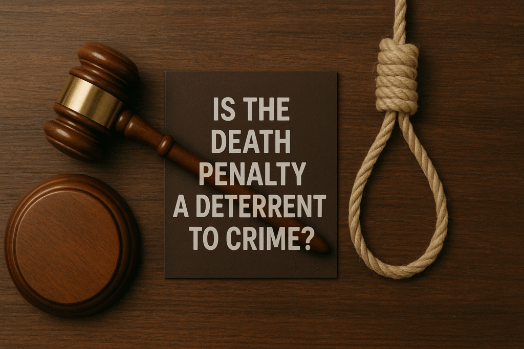 IS THE DEATH PENALTY A DETERRENT TO CRIME - Record Of Law