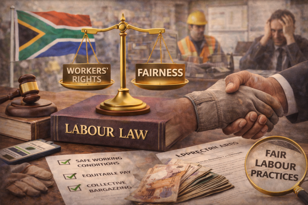 The Right to Fair Labour Practices in South Africa - Record Of Law
