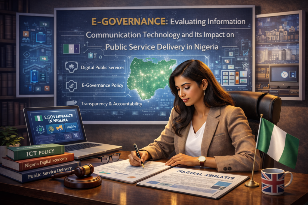 E-GOVERNANCE: EVALUATING INFORMATION COMMUNICATION TECHNOLOGY AND ITS ...