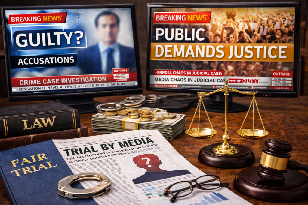 MEDIA TRIAL IN INDIA AND ITS IMPACT ON FAIR TRIAL - Record Of Law