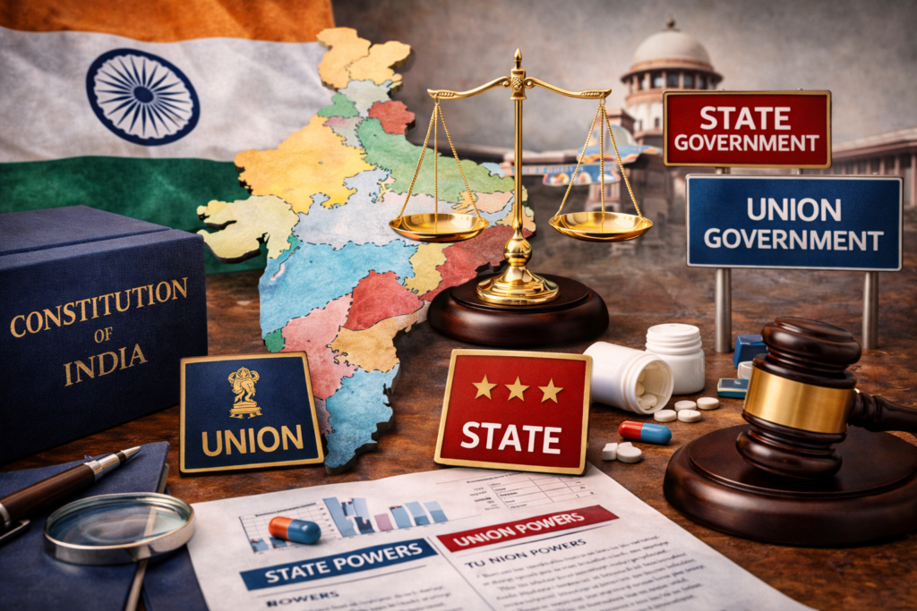 FEDERALISM UNDER THE INDIAN CONSTITUTION: A TUSSLE BETWEEN UNION AND ...